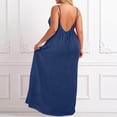 FASHOFT Backless Cami Dress for Women Plus Size Backless Dresses ...