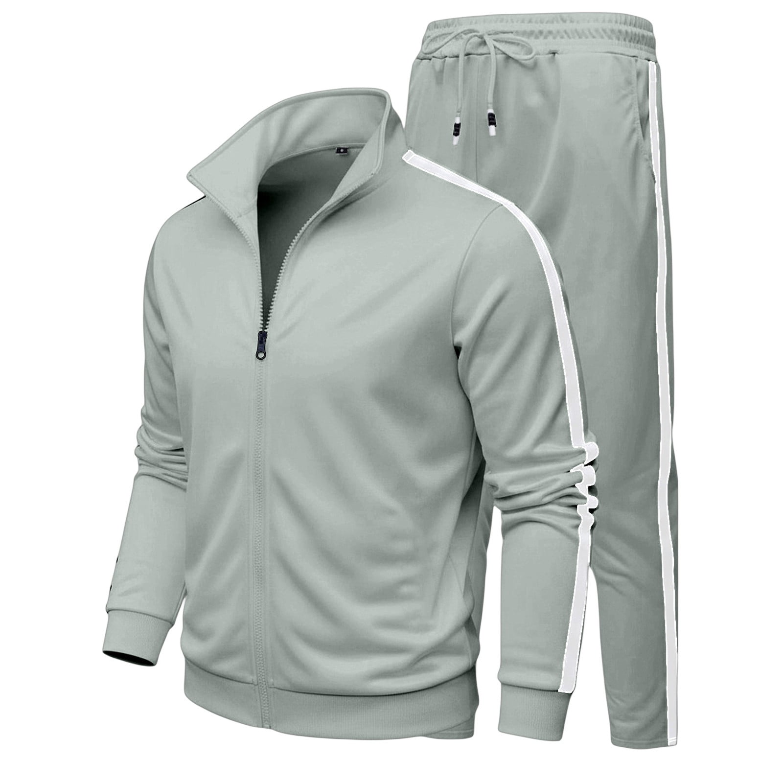FASHOFT Men's Tracksuits Sweatsuits for Men Sweat Track Suits 2 Piece ...
