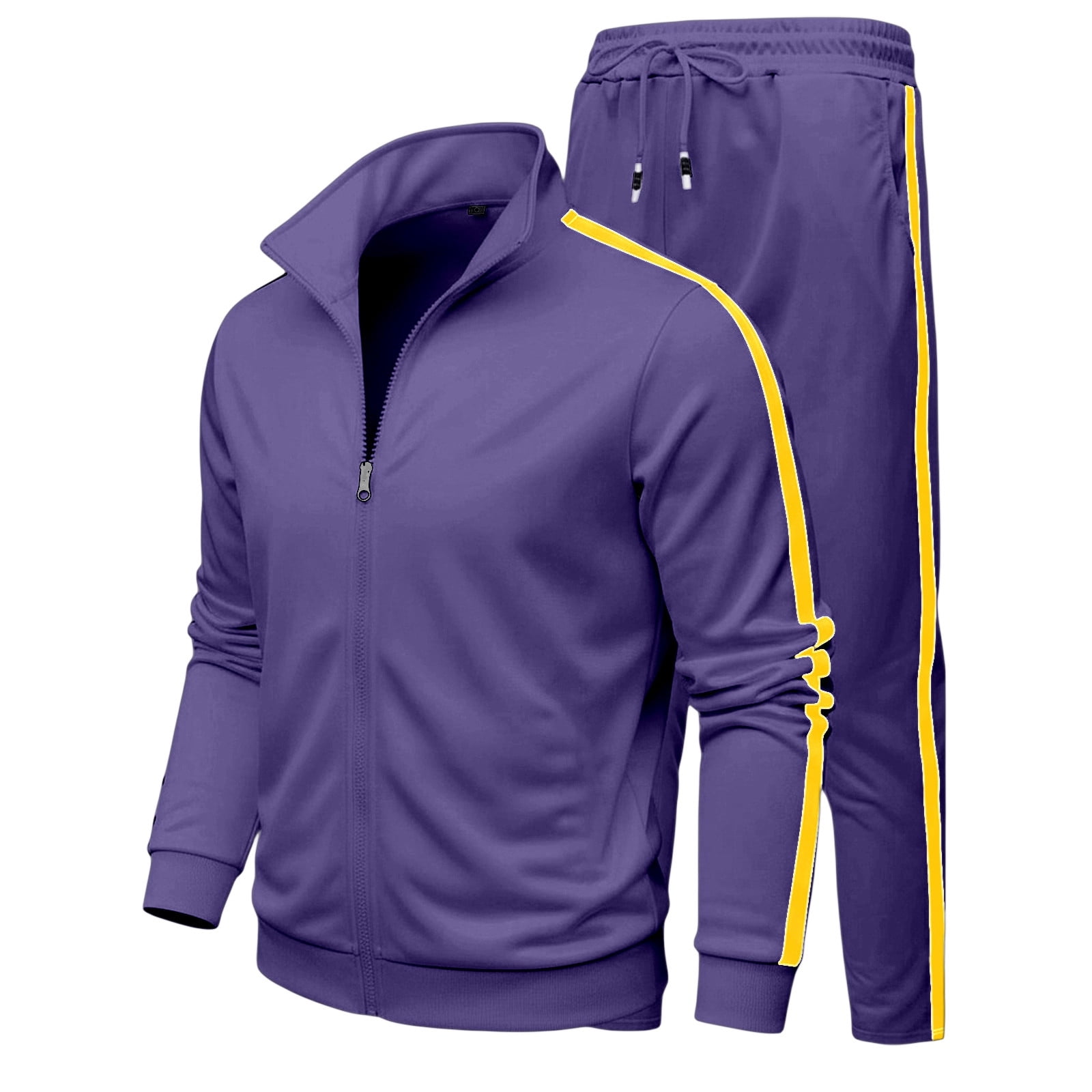 FASHOFT Men's Tracksuits Sweatsuits for Men Sweat Track Suits 2 Piece ...