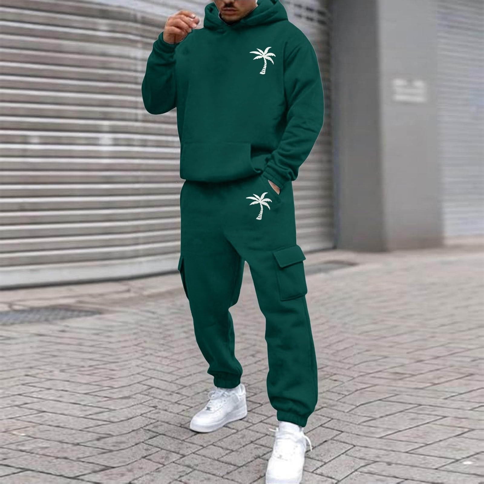 FASHOFT Sweat Suits Men Track Suits Jogging Suit Sweatsuits Sets Mens ...