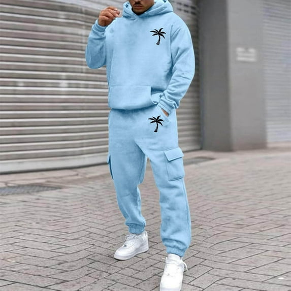 Fashoft Sweat Suits Men Track Suits Jogging Suit Sweatsuits Sets Mens 2621