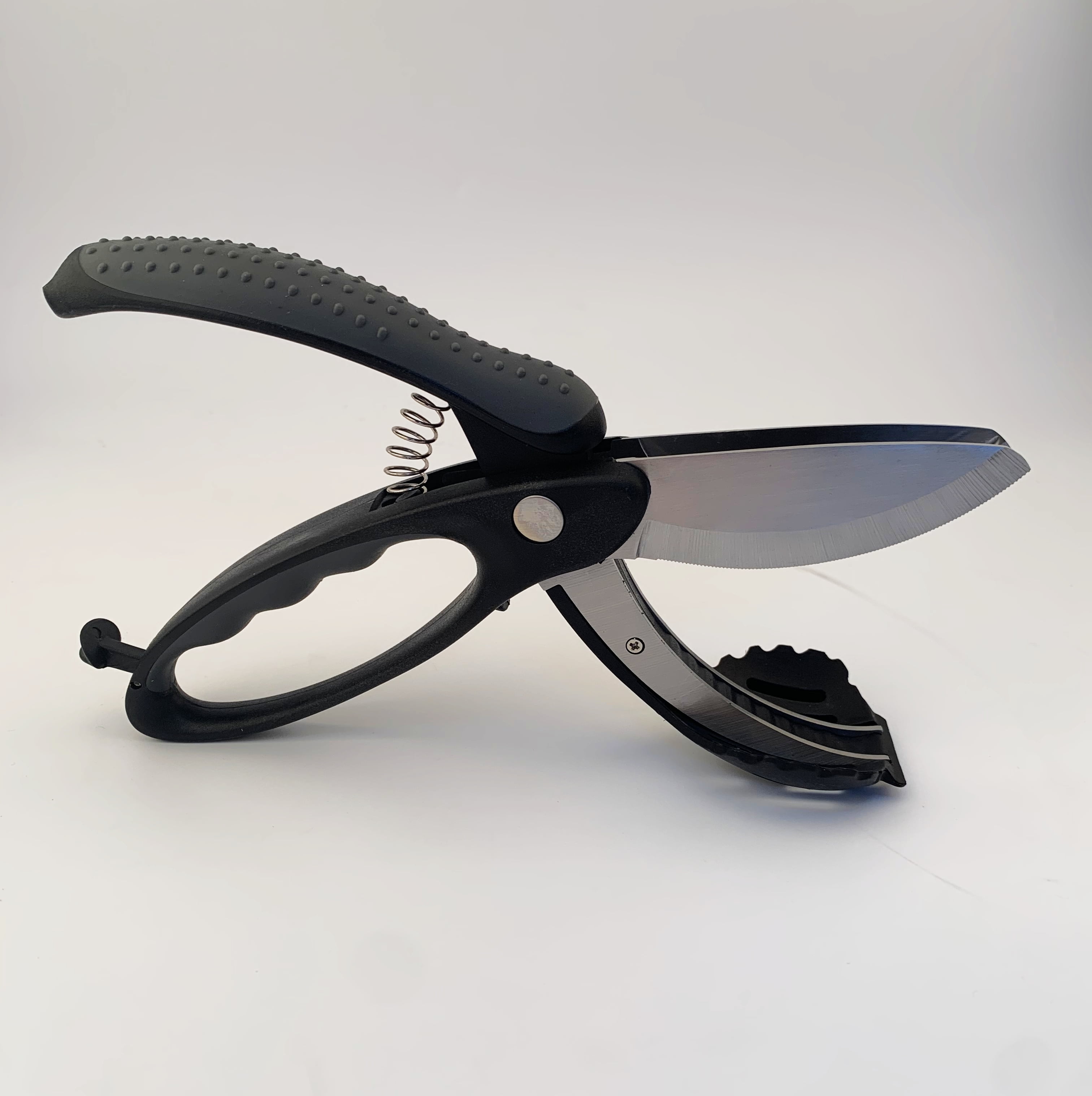 FASKMH 9-inch Kitchen Salad Scissors, Multi-purpose Vegetable Salad ...