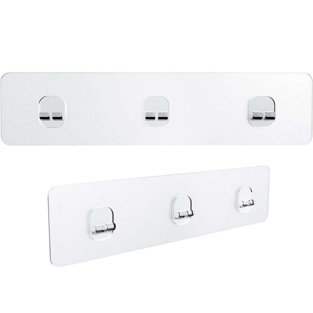 FASLMH 2 Rows Strong Sticky Waterproof Heavy-duty Wall Adhesives Nail ...