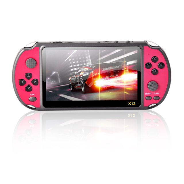 FASLMH X12 8GB PSP Handheld Game Machine, 5.1 inch TFT LCD Color Screen ...