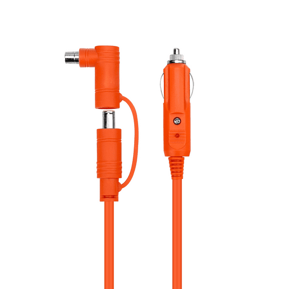 FASPKOW 14AWG Car Lighter Charger Cable,12V/24V DC 8mm Car Charging ...