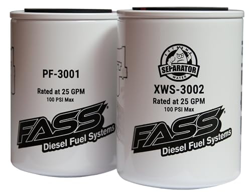 FASS FUEL SYSTEMS TITANIUM SERIES FUEL FILTER SYSTEM BUNDLE | XWS-3002 ...