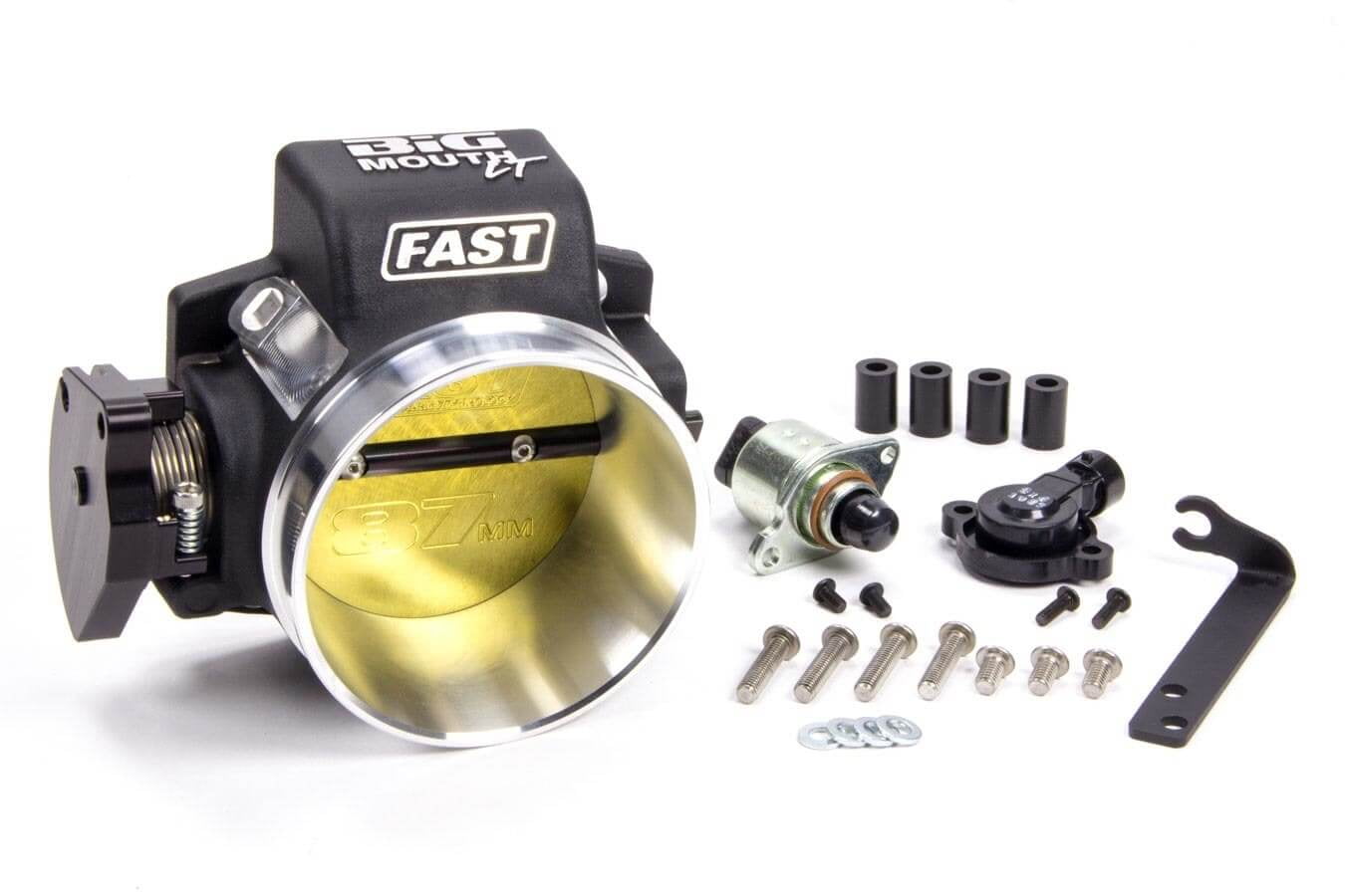 FAST 54089 87mm Big Mouth LT Throttle Body with Sensors - Walmart.com