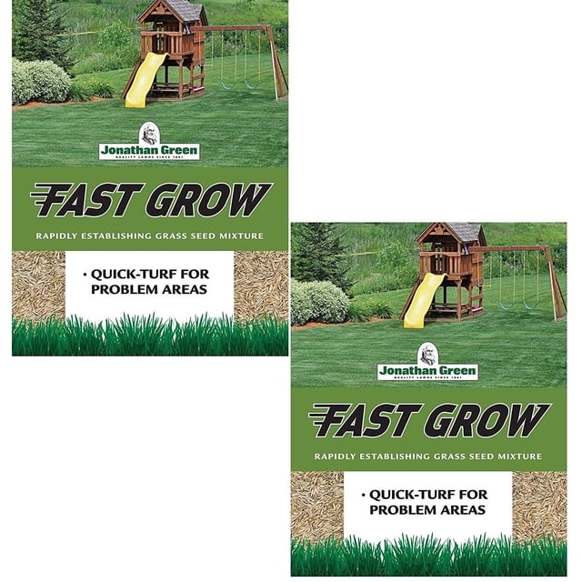 Jonathan Green Fast Grow Grass Seed - Fast-Growing, Shade Tolerant - 3 ...