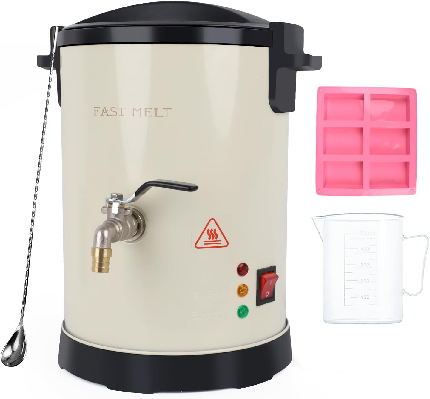FAST MELT 3Qts Soap Base Melter - Soap Making Kit with Constant ...