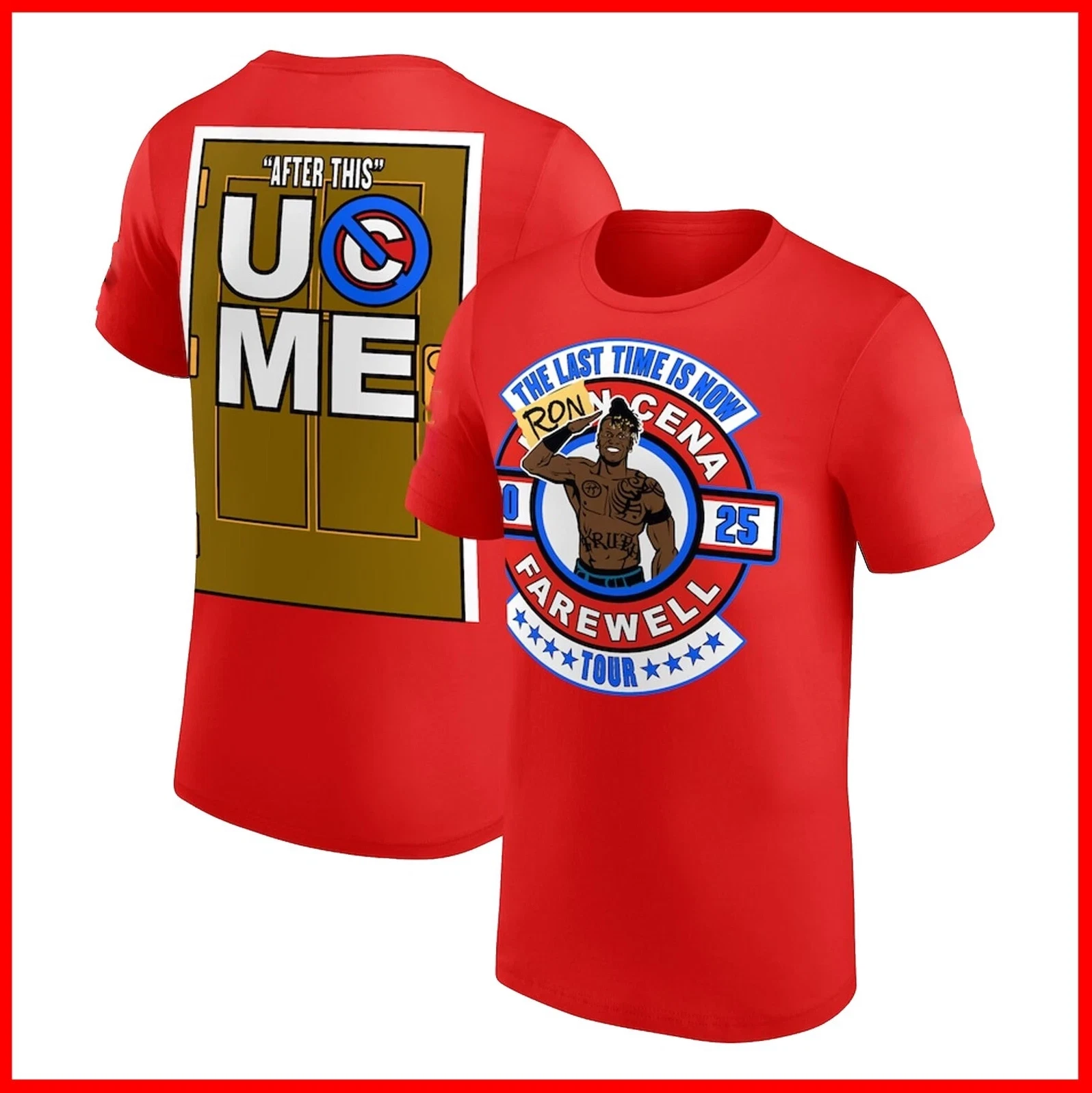 FAST SHIP - John Cena Farewell Tour 2025, R-Truth Ron Cena For John ...