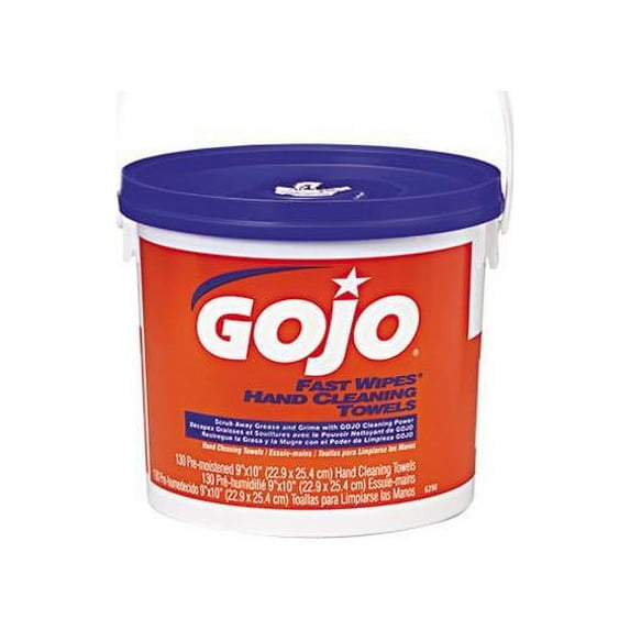 FAST TOWELS Hand Cleaning Towels, 7 3/4 x 11, 130/Bucket, 4 Buckets ...