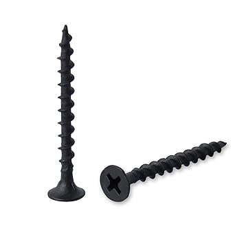 FASTENER TREE #7x1-1/2 Carbon Steel Drywall Screws, Coarse Thread ...