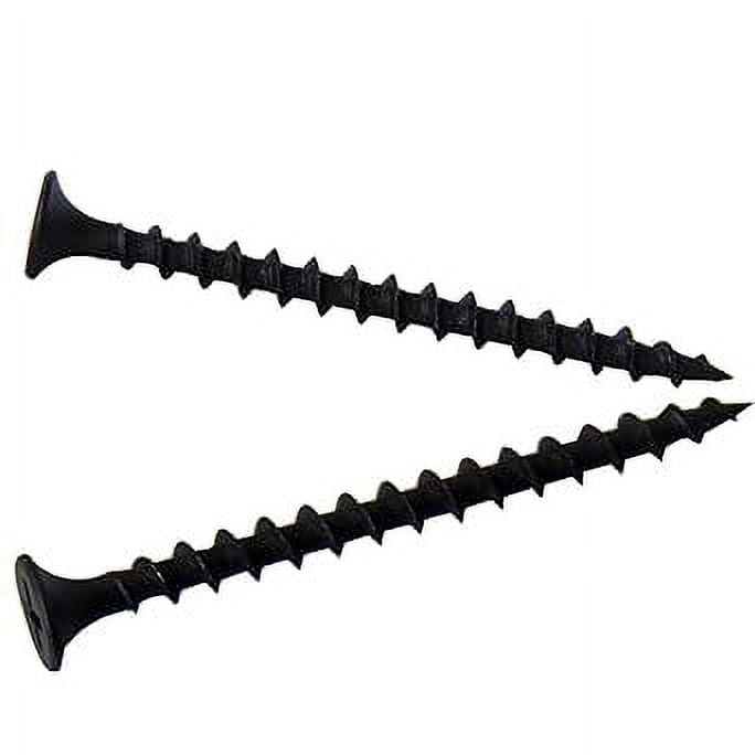 FASTENER TREE #7x2" Drywall Screws, Coarse Thread, Bugle Head, Black ...