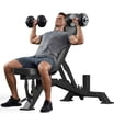 FLYBIRD Adjustable Weight Bench, 1200LBS Foldable Strength Training ...