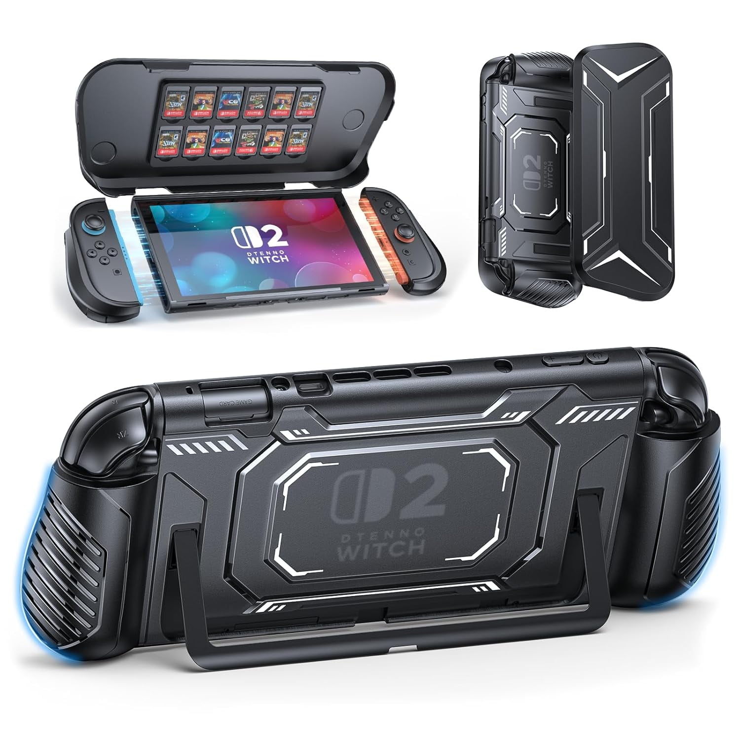 FASTSNAIL Switch 2 Protective Case Switch 2 Cover with Dockable TPU ...