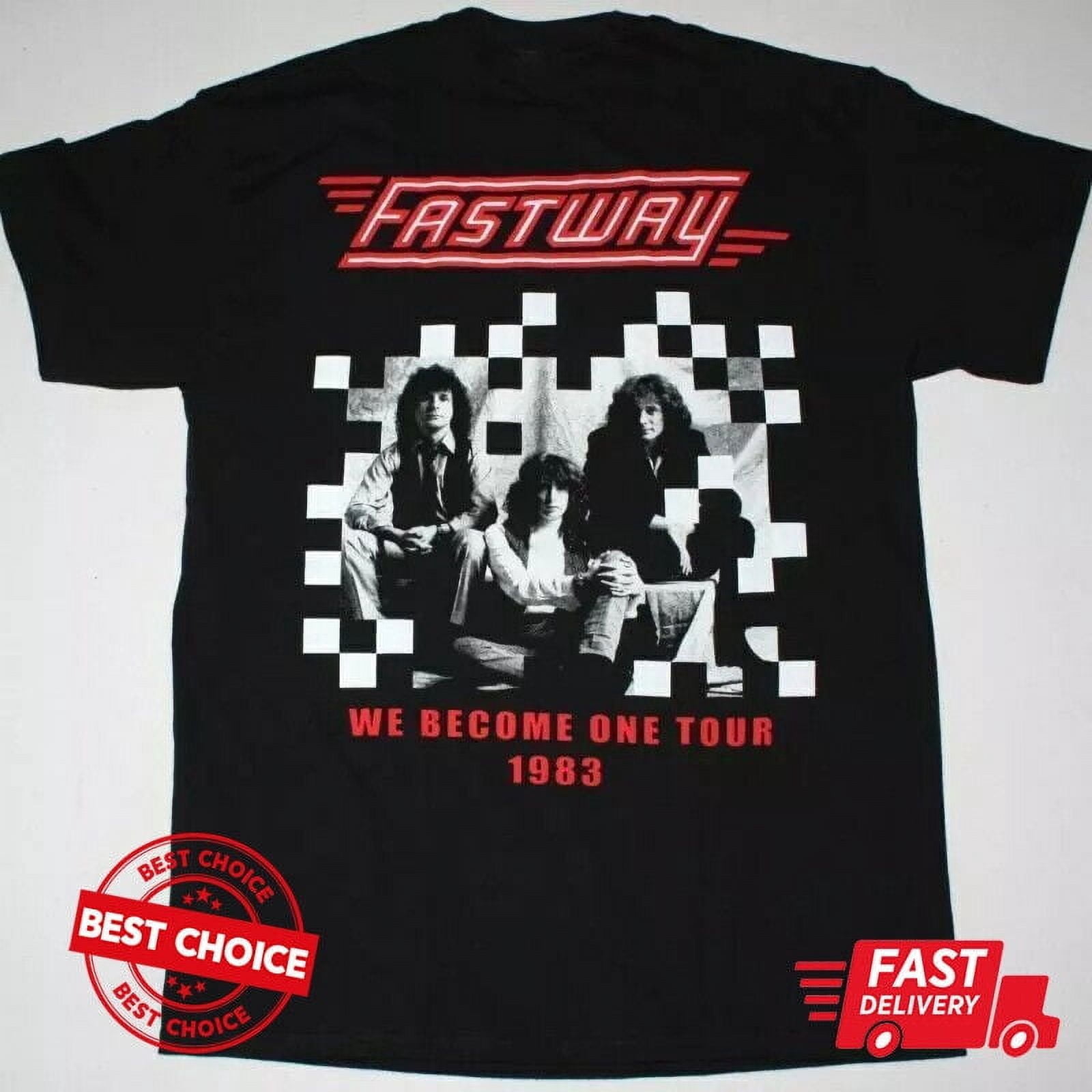 FASTWAY WE BECOME ONE TOUR MEN BLACK T-SHIRT S-3XL Q6734 - Walmart.com