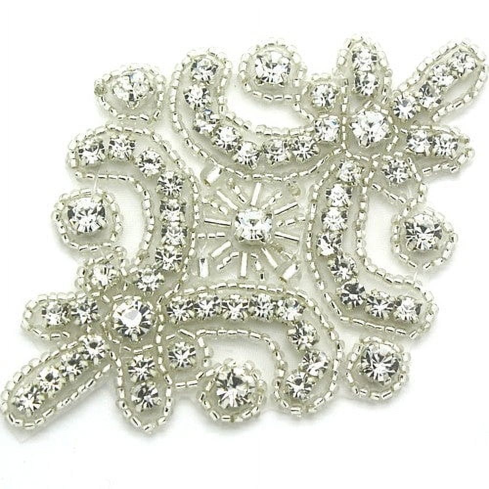 FAUX CRYSTAL APPLIQUE - sarahi.NYC - Walmart.com