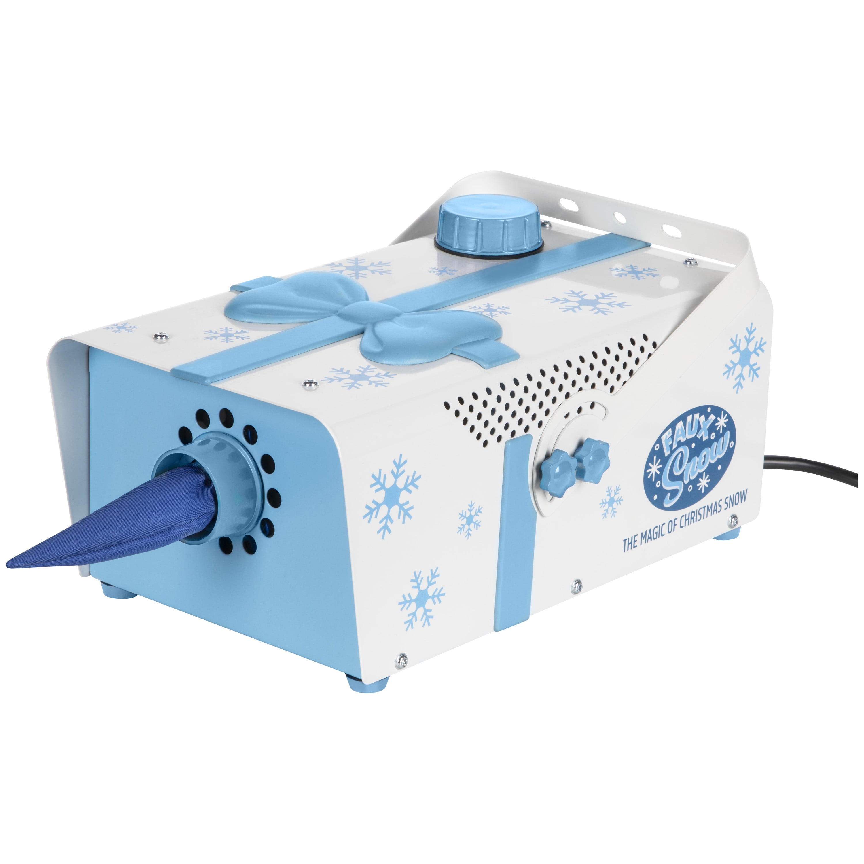 Christmas Corded Electric Faux Snow Blowing Machine 800 W Easy to Use ...