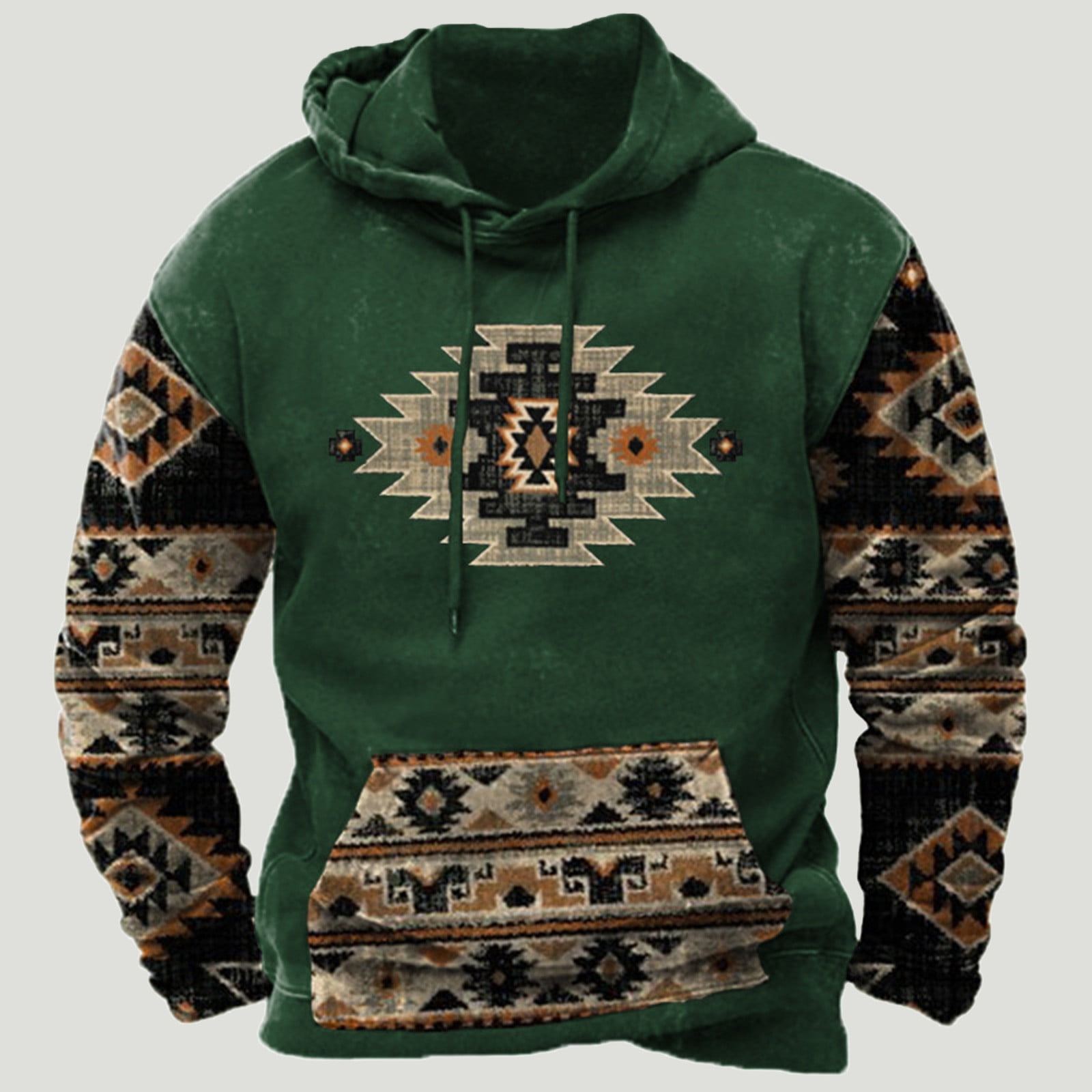 FAVIPT 2024 Aztec Hoodie Men,Western Wear Hoodies Men,Men's Western ...