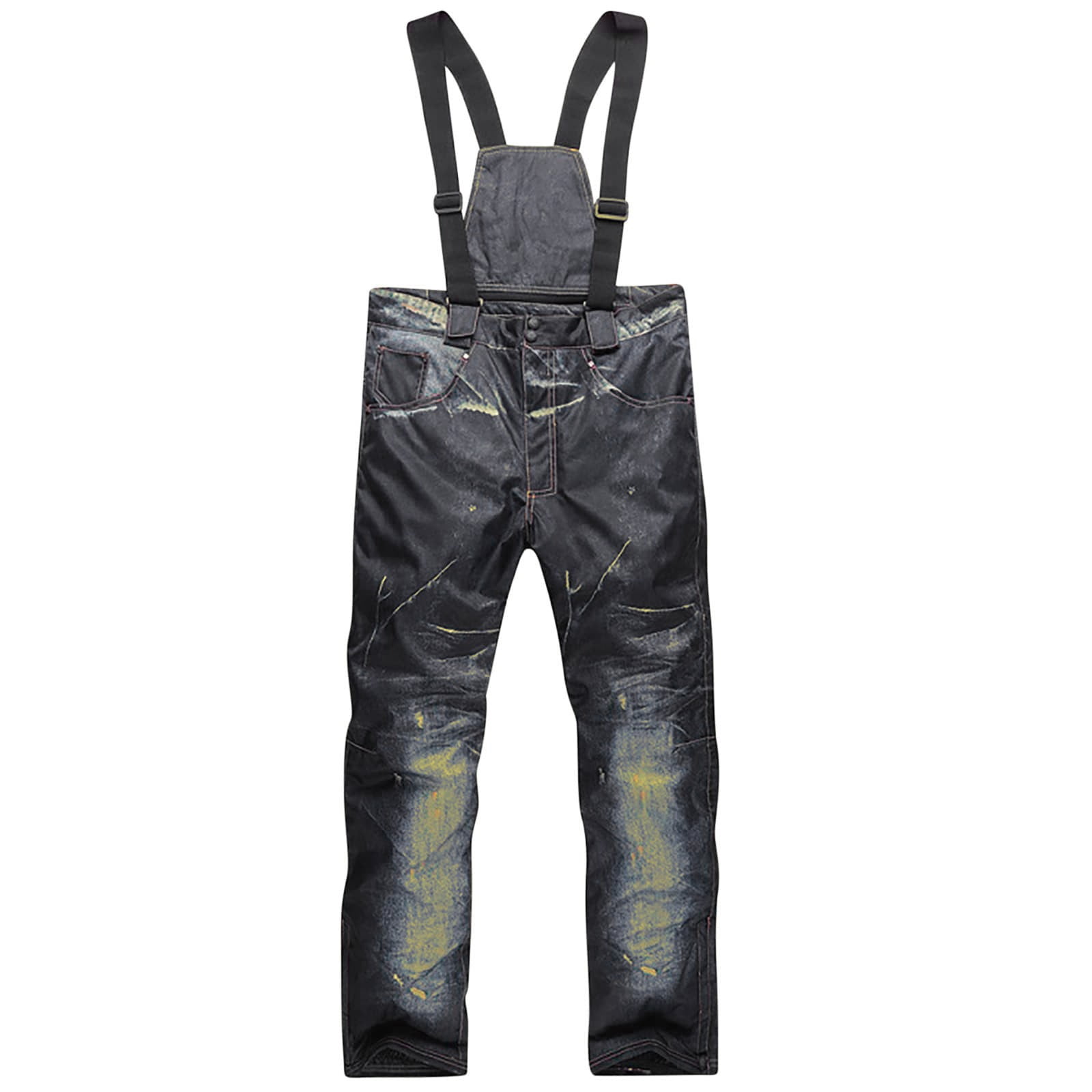 FAVIPT Big and Tall Snow Bib Overalls for Men Insulated Waterproof ...