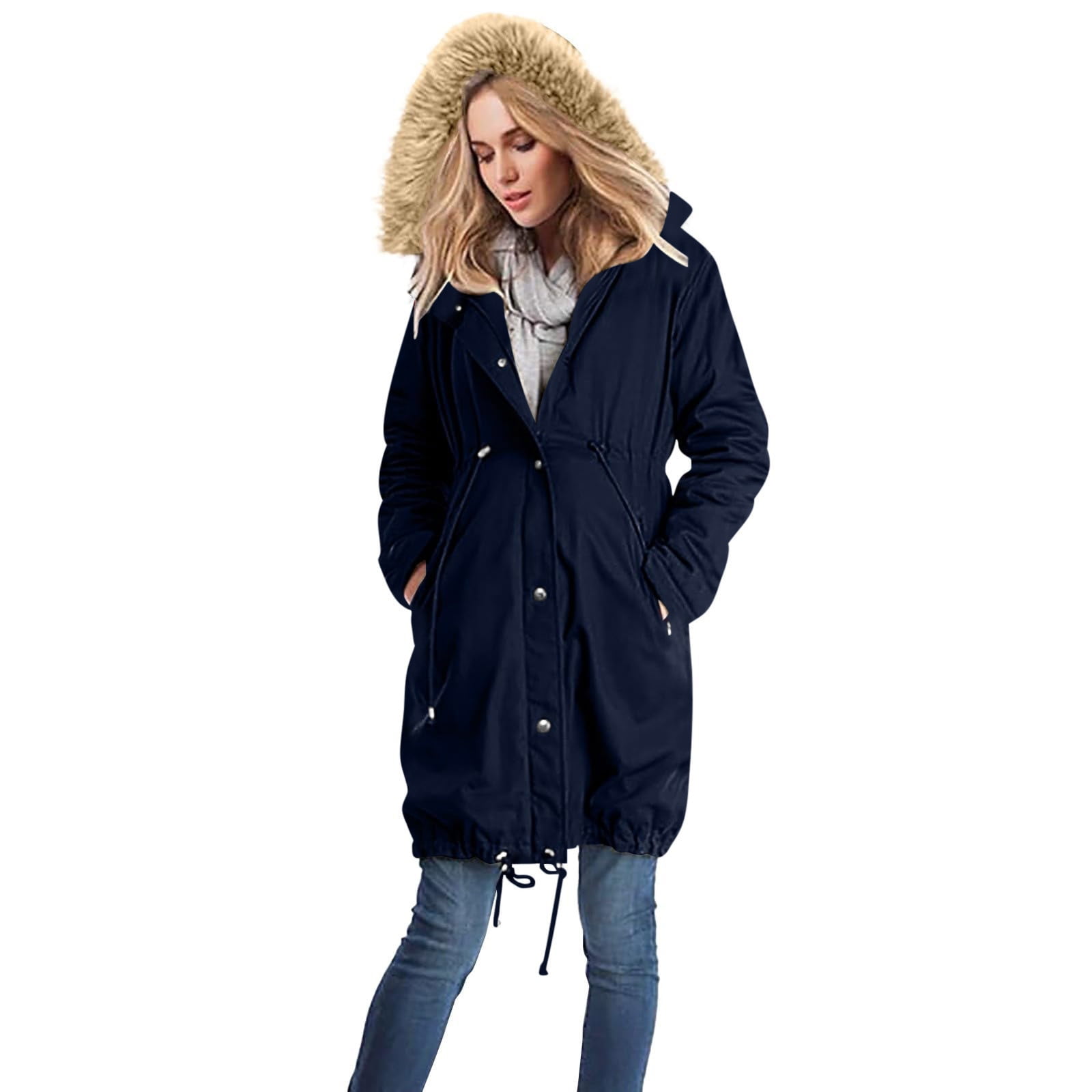 FAVIPT Maternity Winter Jackets for Women 3 in 1 Thickened Quilted ...