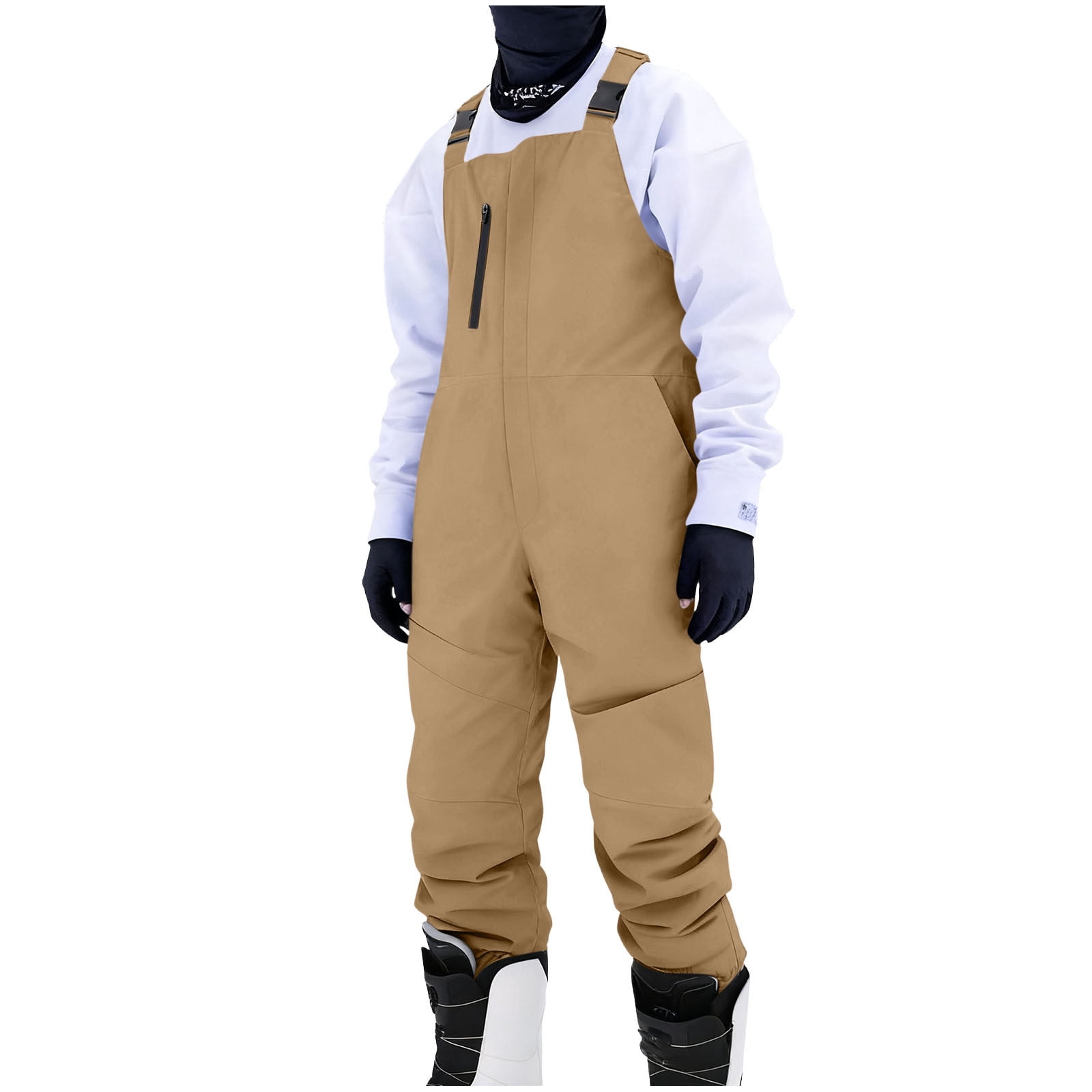 FAVIPT Overall Winter Jumpsuit for Men Insulated Waterproof Bib ...
