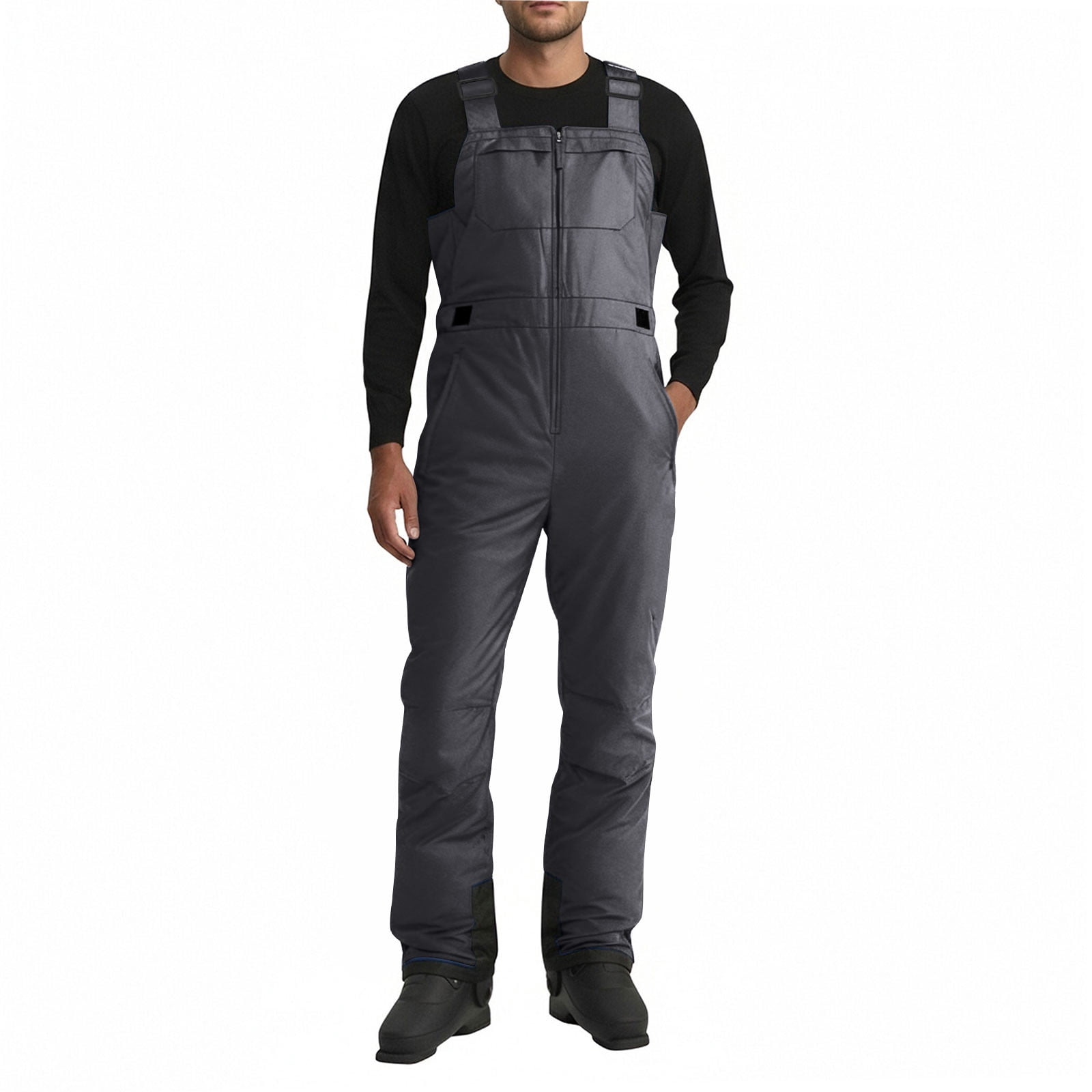 FAVIPT Snow Overalls for Men Waterproof Baggy Outdoor Snowboard Pants ...