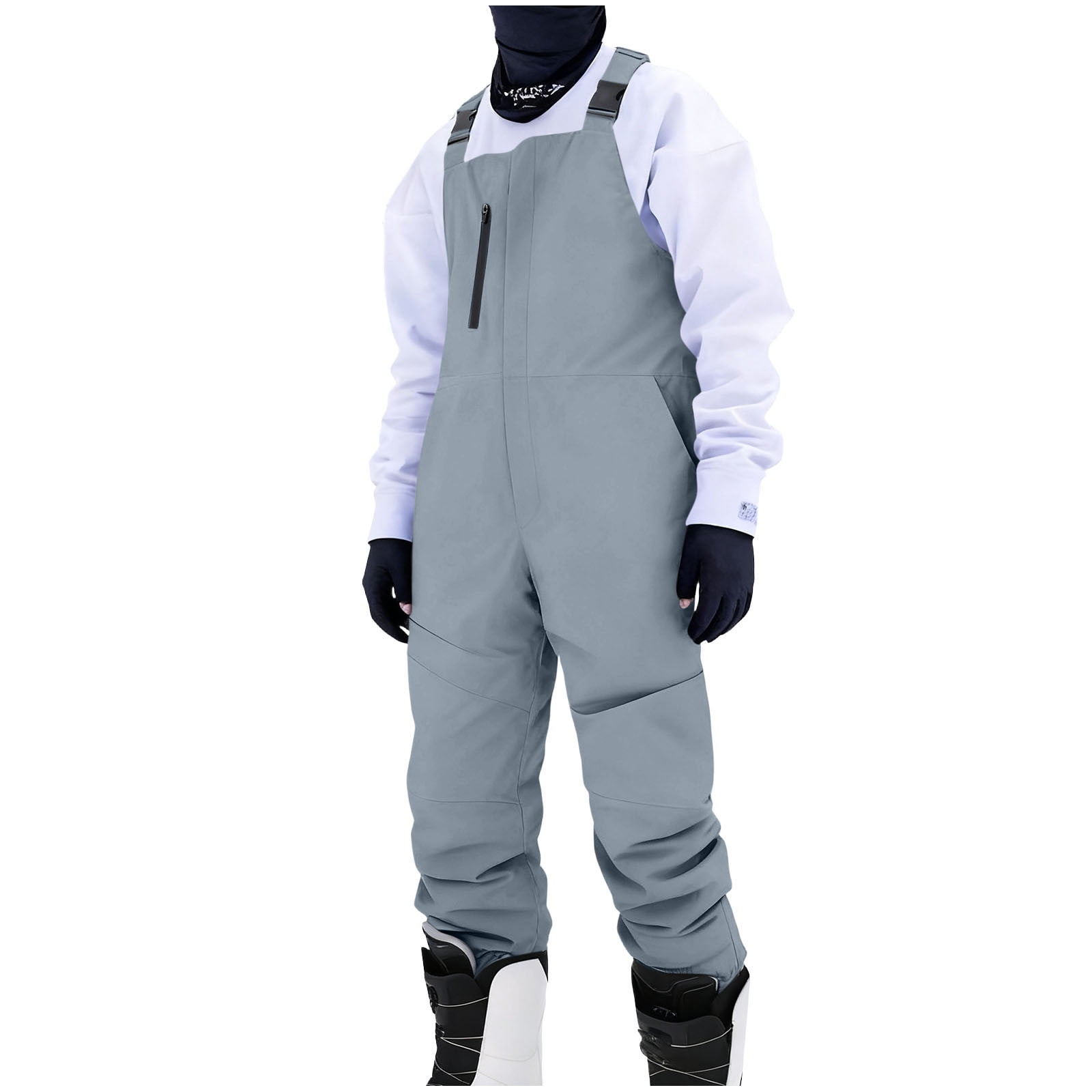 FAVIPT Snow Ski Overalls for Men Insulated Waterproof Bib Overalls ...