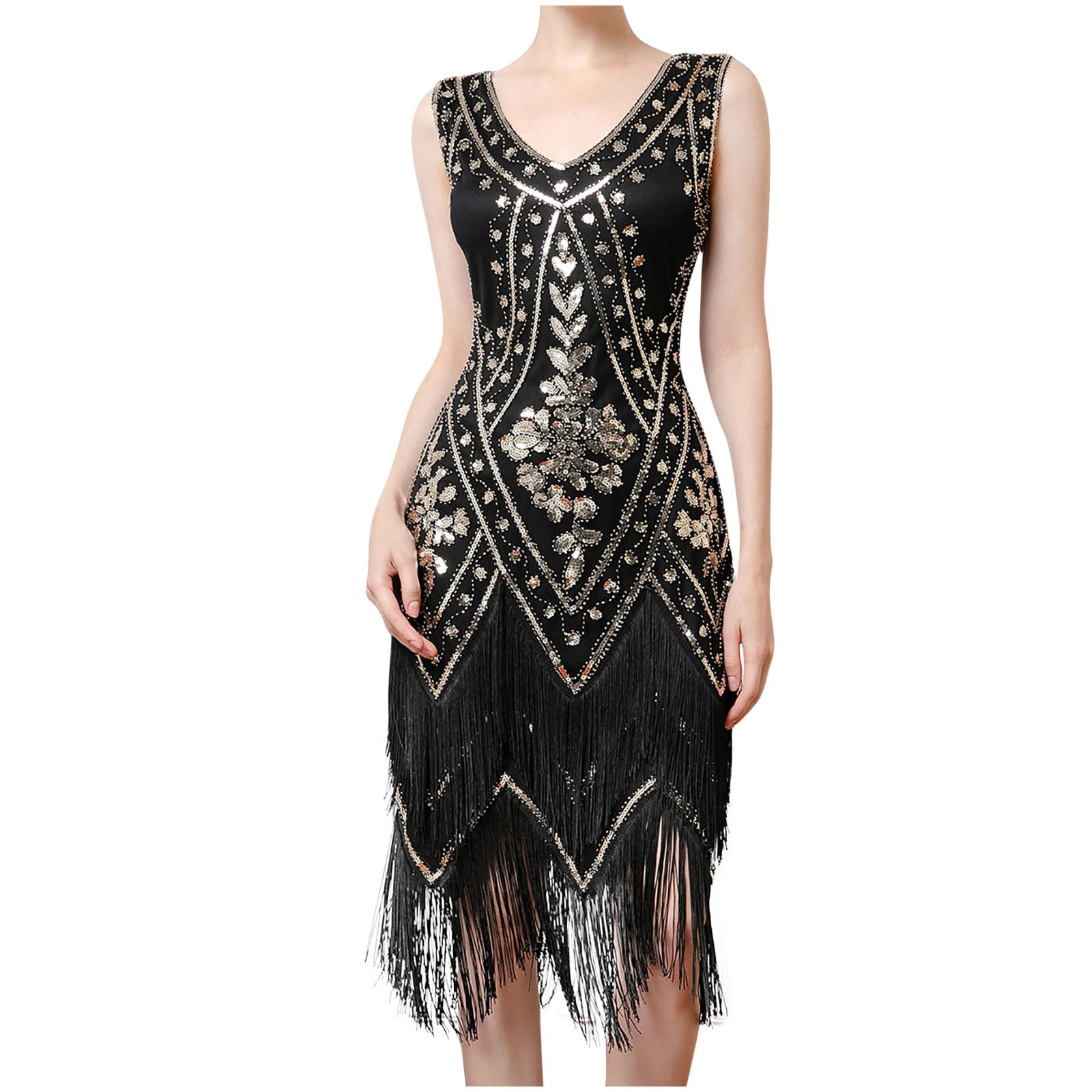 FAVIPT Sparkly Dresses for Women 2025 Party Glitter Sleeveless Mini ...