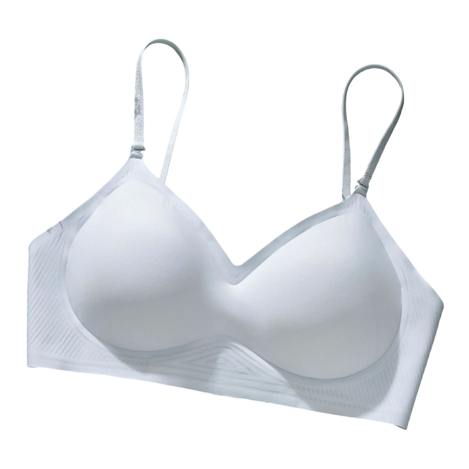 FAWUUDO Everyday Bras for Women Wireless Seamless Push-up Full Coverage ...