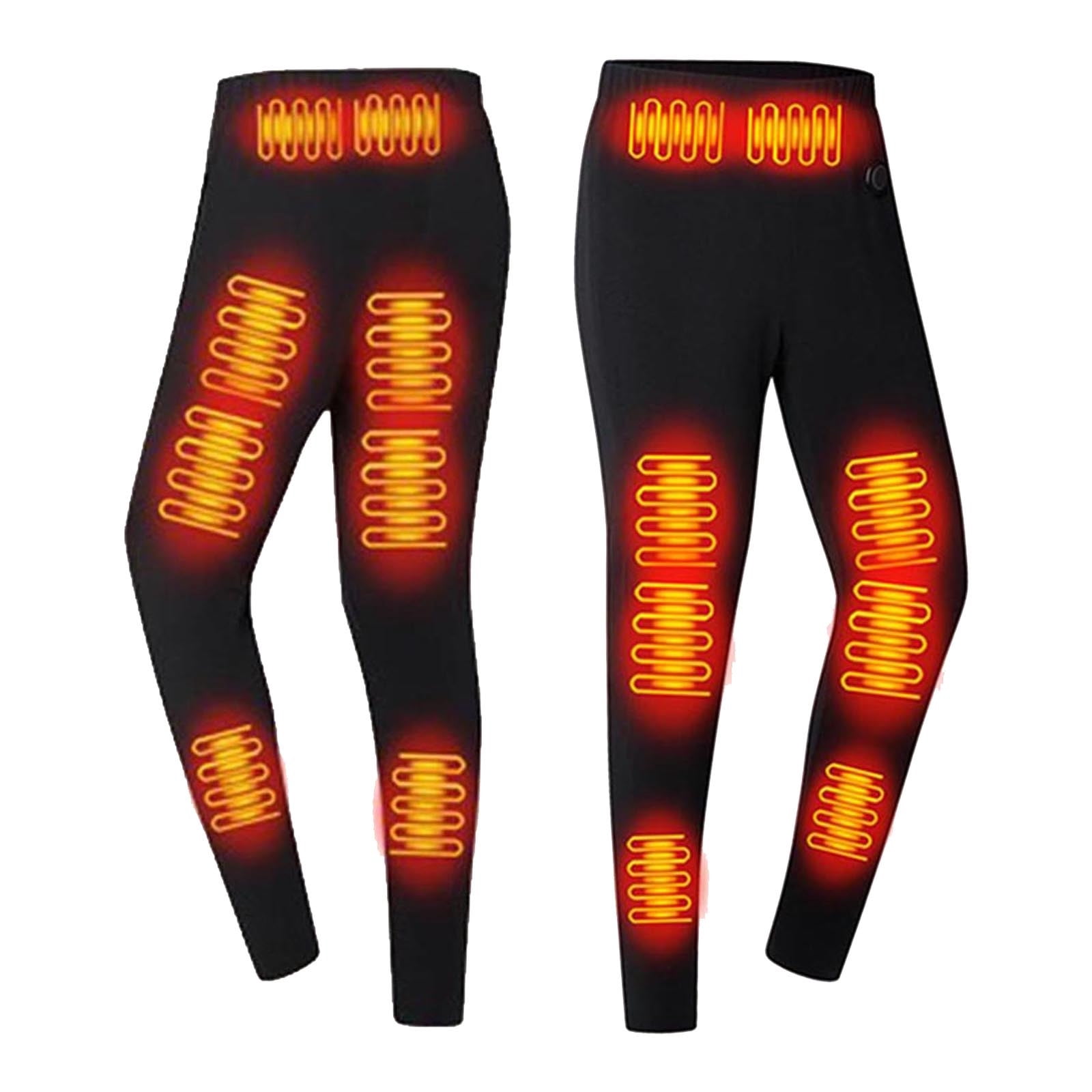 FAWUUDO Heated Pants for Women, Electric Thermals Underwear Pant 16 ...
