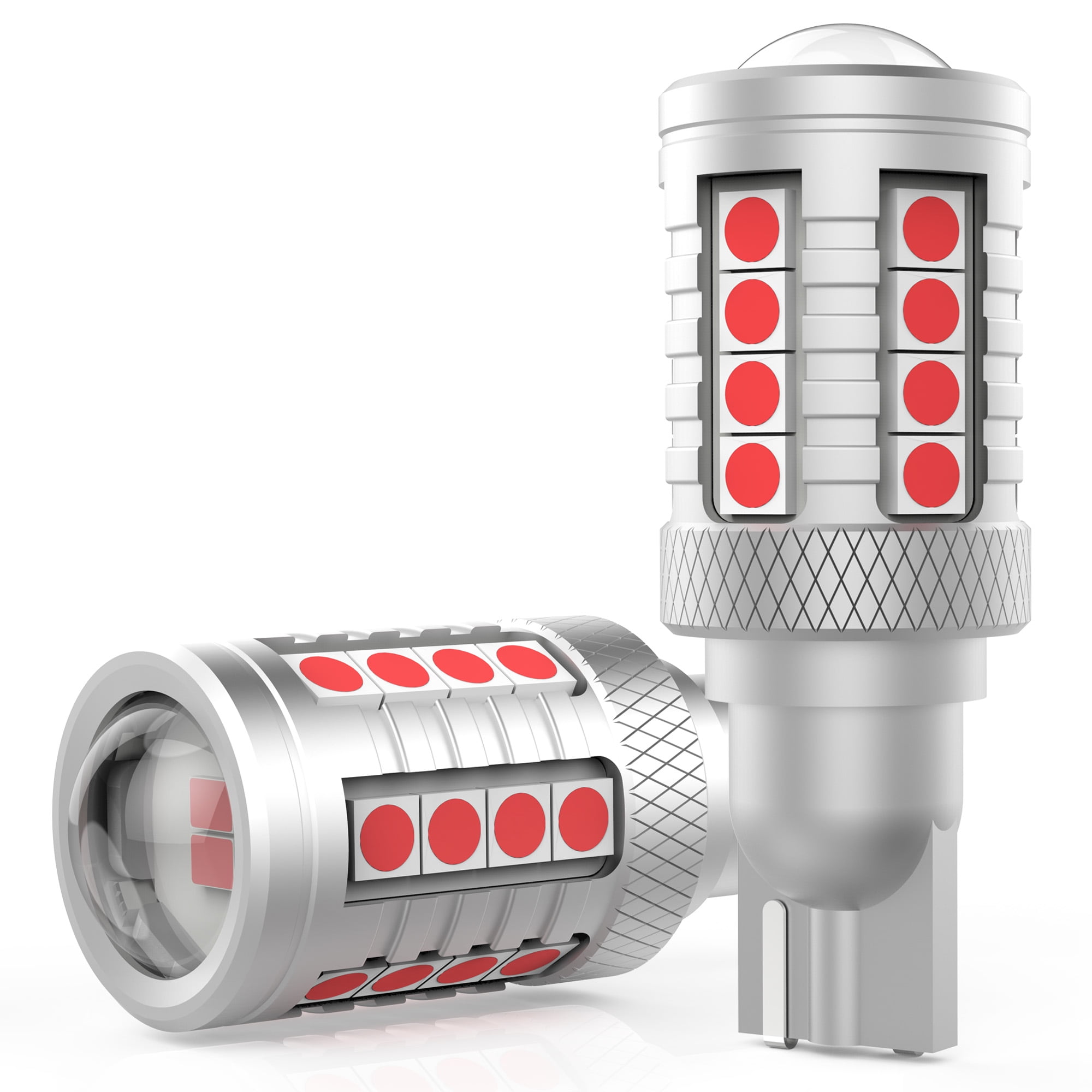 FAXCARS 921 912 W16W LED Center High Mount Stop Light Bulb 1000K Red ...