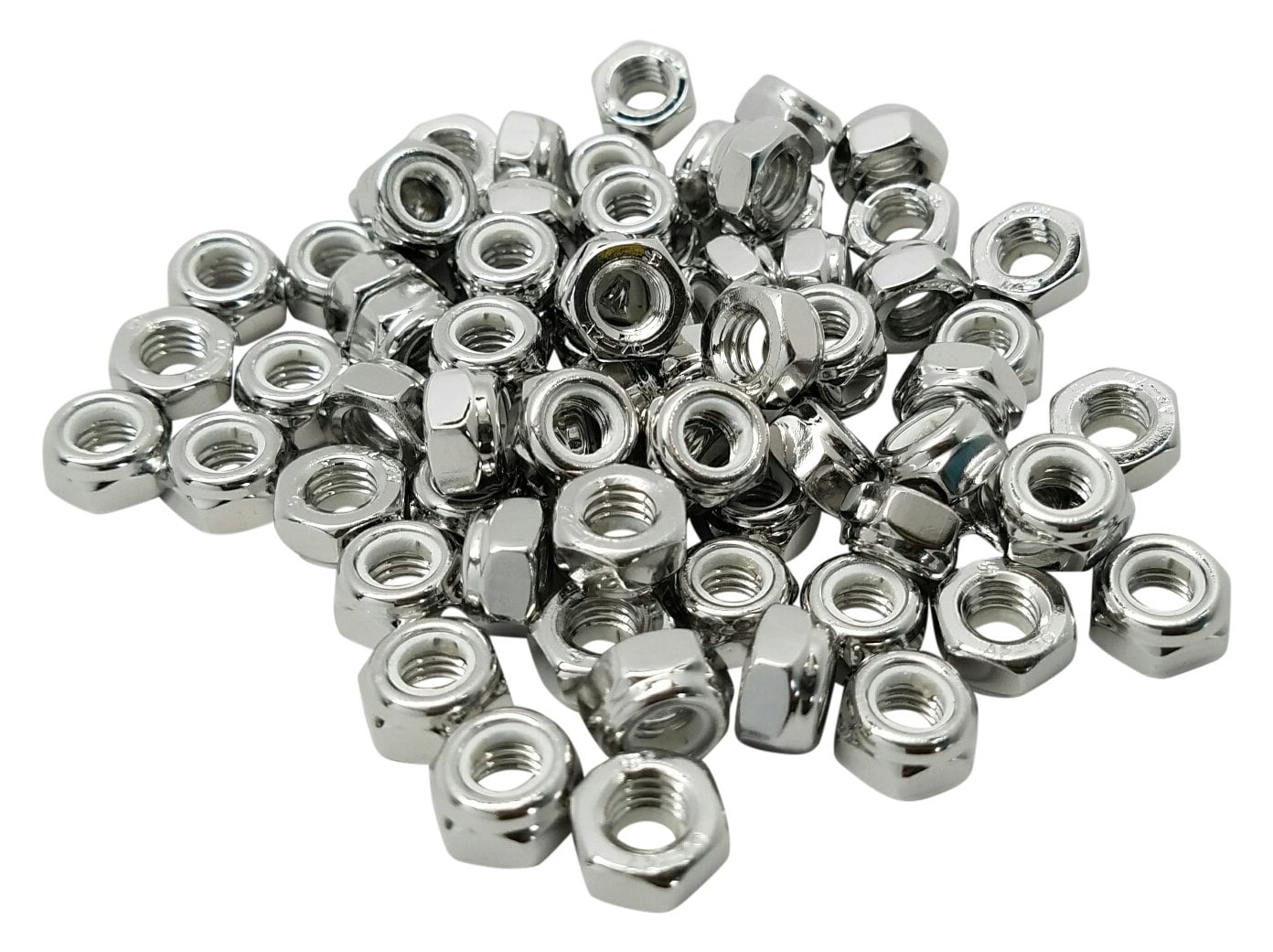 FB3LNP100 HEX NUT, - .50, 316 Stainless Steel, Finish NL-19, PK 100 ...