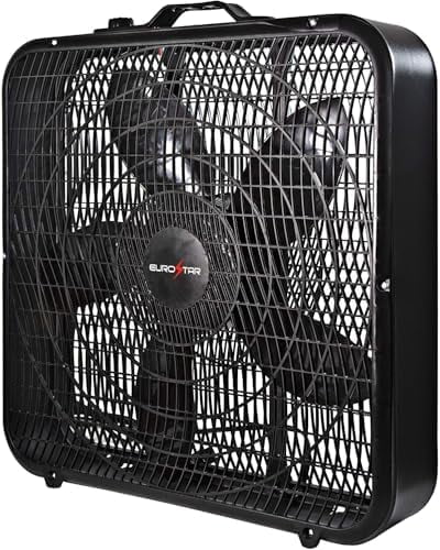 FBF22BK 20" Box Fan, Black - Walmart.com