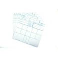FBI Fingerprint Cards, Form FD-258, White and Blue, 3 pack - Walmart.com