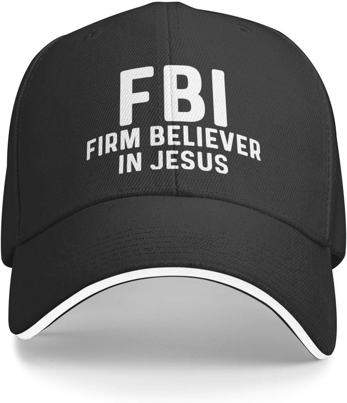 FBI Firm Believer in Jesus Cap for Men Baseball Caps Trendy Hat ...