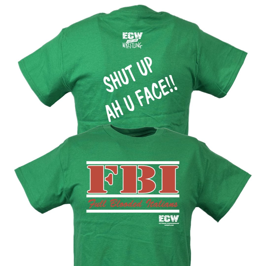 FBI Full Blooded Italian ECW Wrestling T-shirt L - Walmart.com