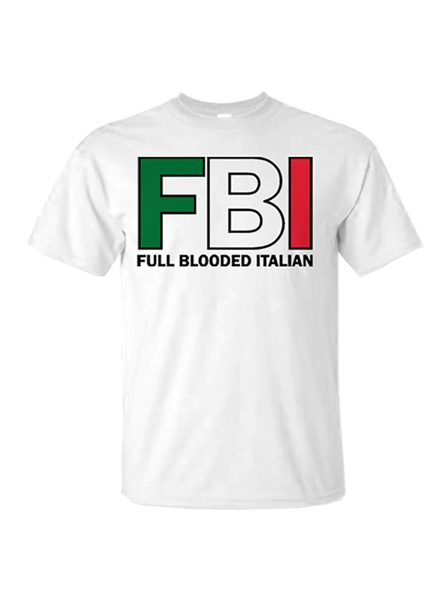 FBI - Full Blooded Italian Shirts Large White - Walmart.com