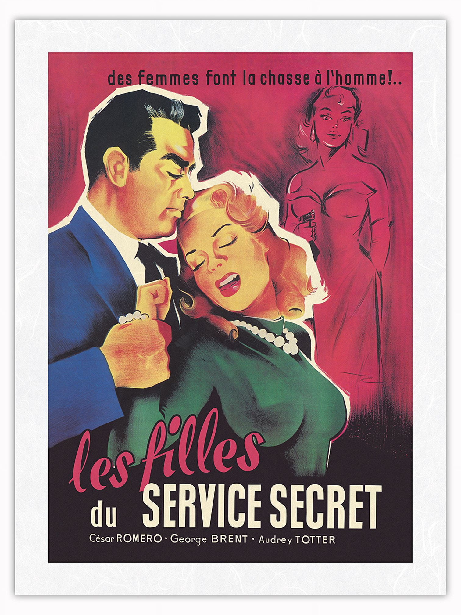 FBI Girl (Les Filles du Service Secret) - Starring Cesar Romero and ...