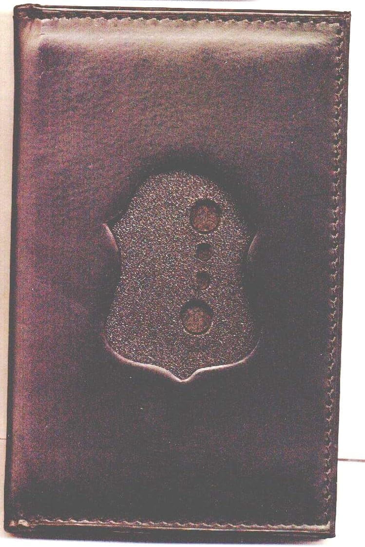 FBI-Style Badge Cut-Out Dual ID Card Wallet (badge/ID not included ...