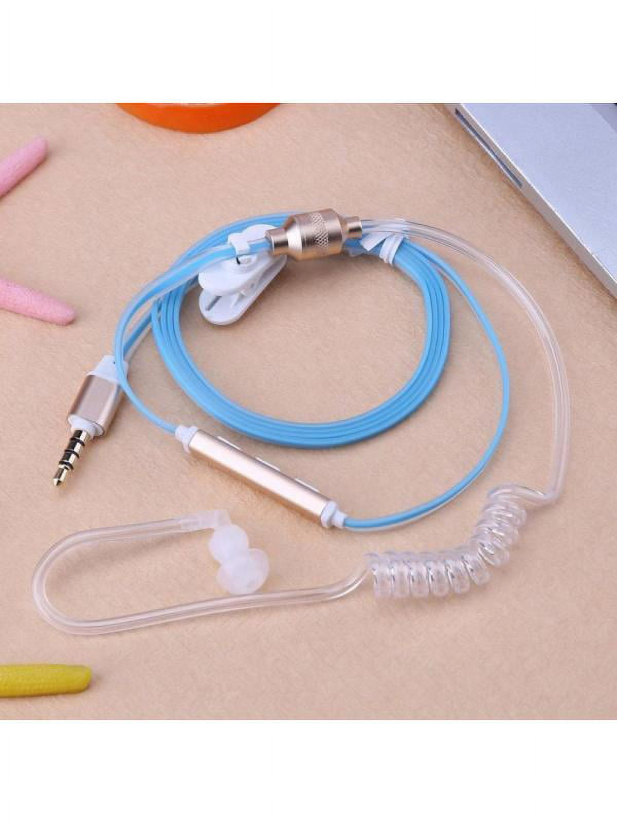 FBI Style Headset Earphone Earpiece Mic Security Radio Walkie Talkie ...