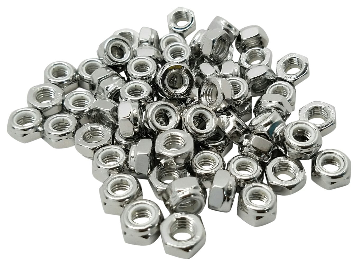 FBLN832P50 HEX NUT, 8-32, 18-8 Stainless Steel, Finish NL-19, PK 50 ...