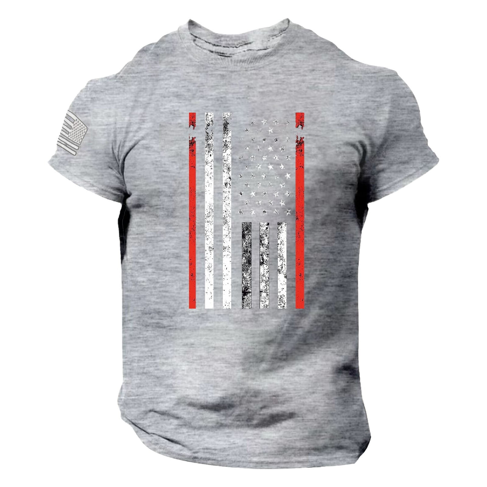 FBMDBB Summer Men'S Us Flag Logo Casual Fitness 3d Printed Short ...