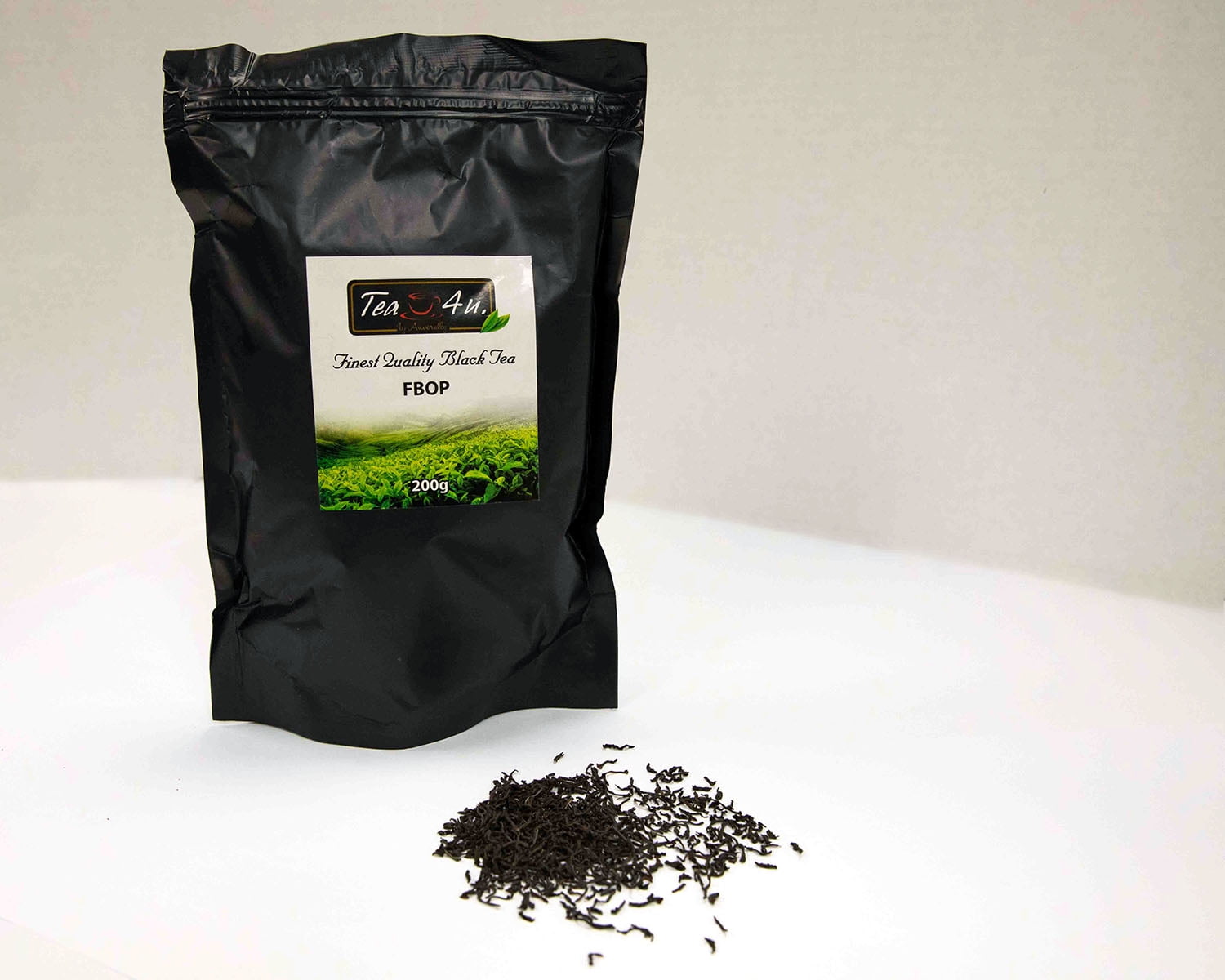FBOP Premium Loose Black Ceylon Tea|200 Gram Resealable Foil Pouch ...