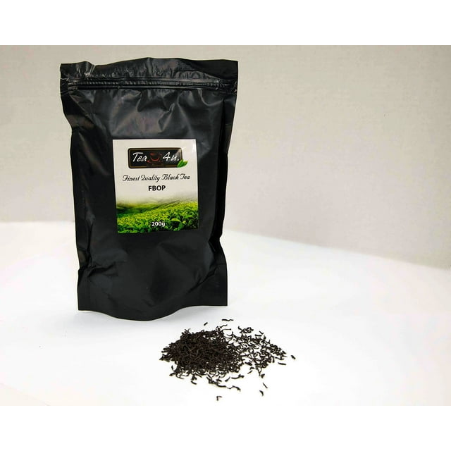 FBOP Premium Loose Black Ceylon Tea|200 Gram Resealable Foil Pouch ...