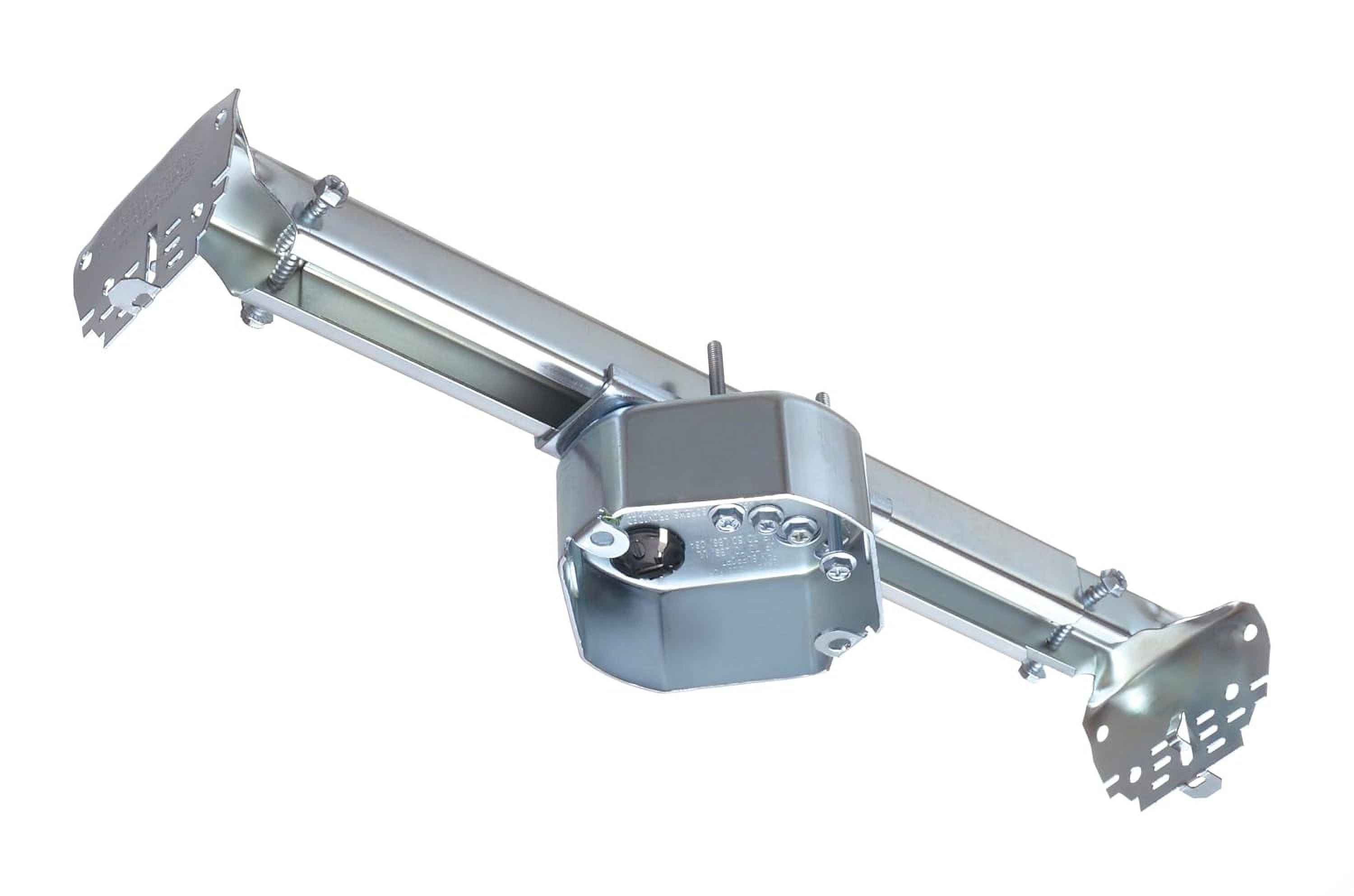 FBRS415 Plated Steel Fan/Fixture Mounting Box With Adjustable Bracket 3 ...