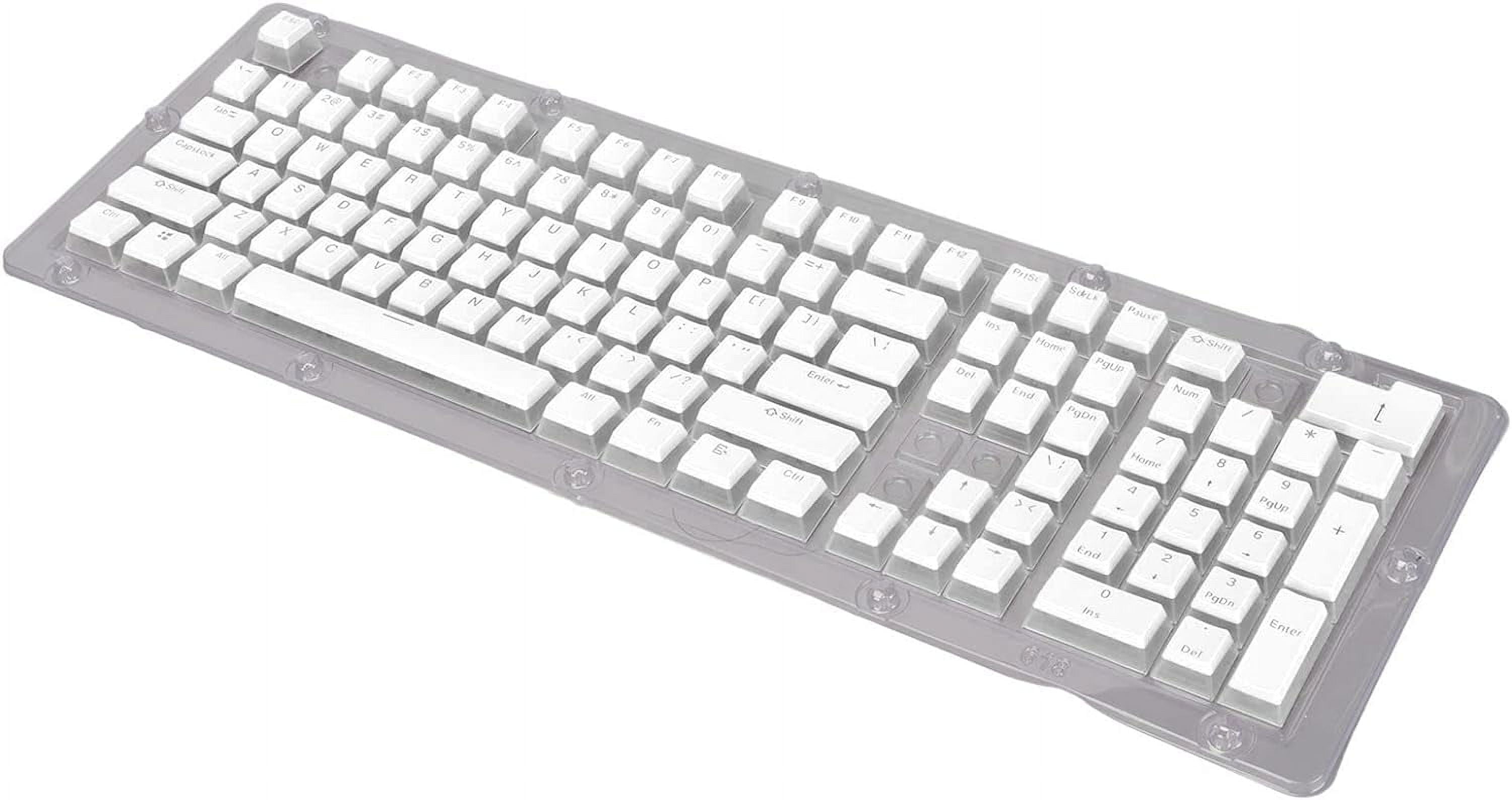 FC-108 Keycap Set, ABS Keycaps Set for Gaming Keyboard Double Layer Two ...