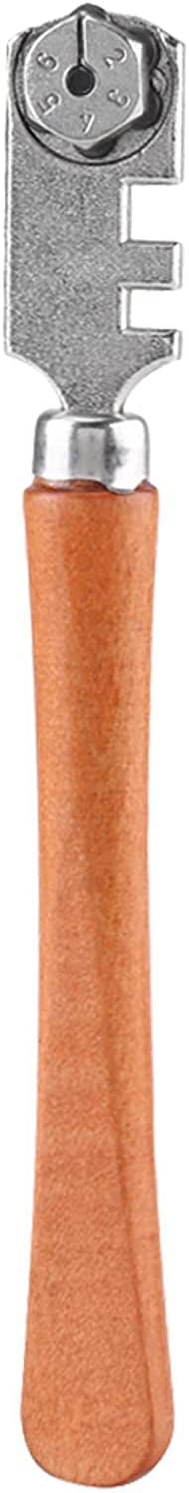 FC-130MM Glass Cutter - Wheel Glass Cutter - Professional Six Wheel ...