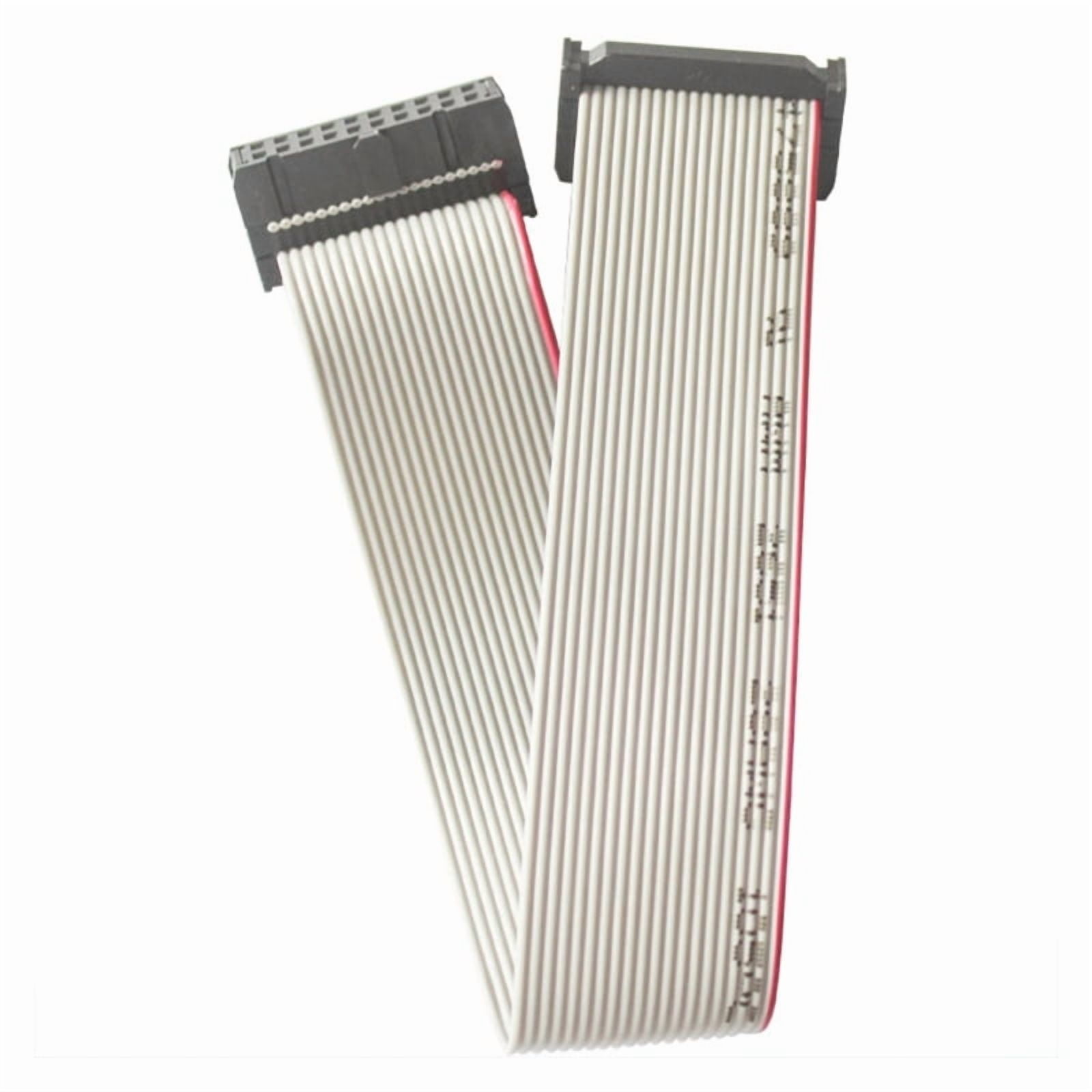 FC-20P 20Pins 2.54mm Pitch 20cm JTAG AVR Download Cable Wire Connector ...