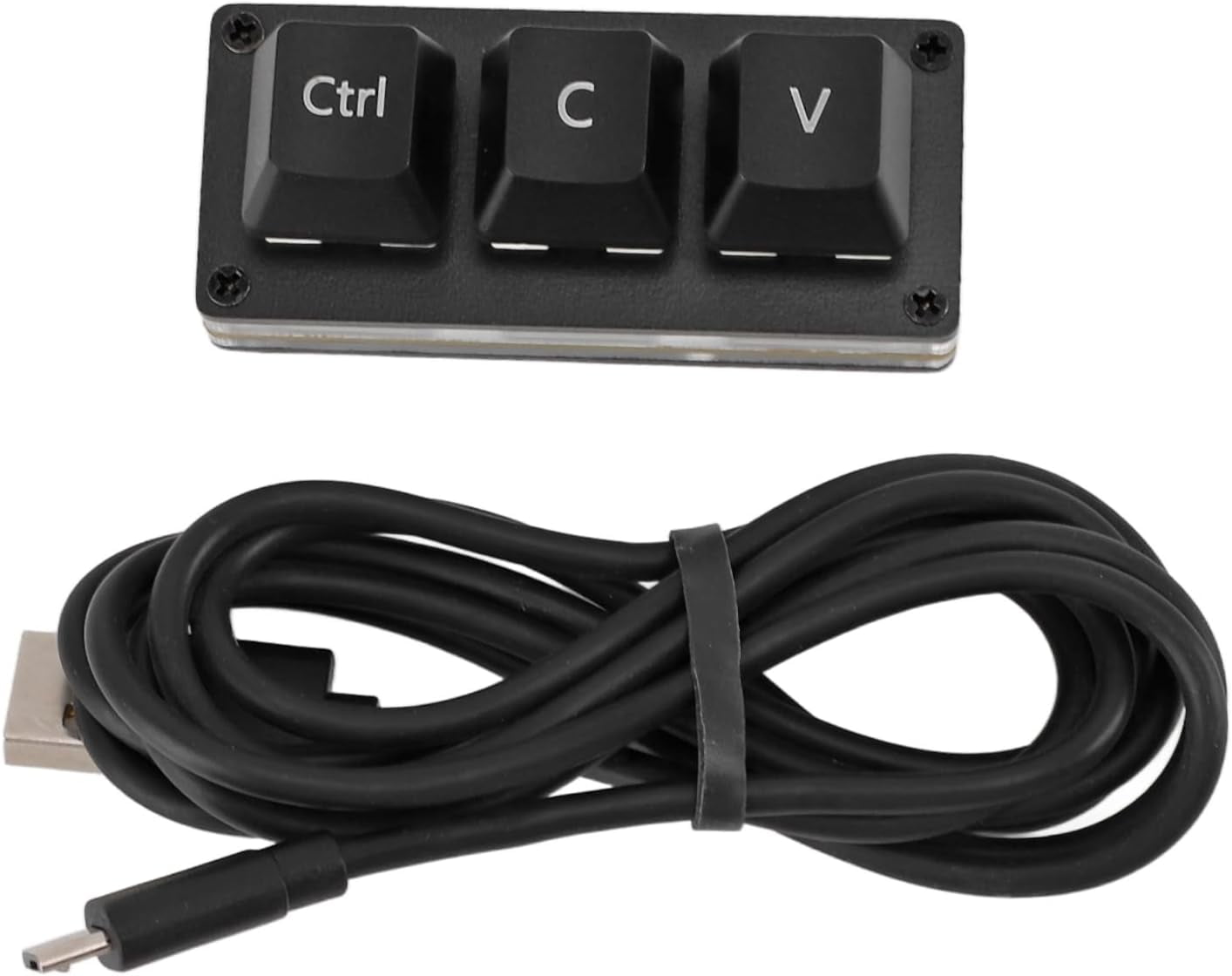 FC-3 Key Mini Keypad, Red Switch Hot Swappable Mechanical Gaming ...